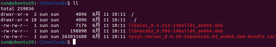 Ubuntu22.04离线安装mysql_8.0.20(同时适用于Ubuntu20.04 LTS)Ubuntu22.04 - 掘金